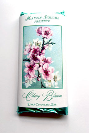 Cherry Blossom Botanical Chocolate Bar - Maison Bouche